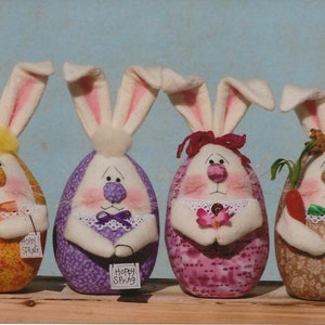 Let's Hop to It Big Bunny Eggs E-pattern - Etsy