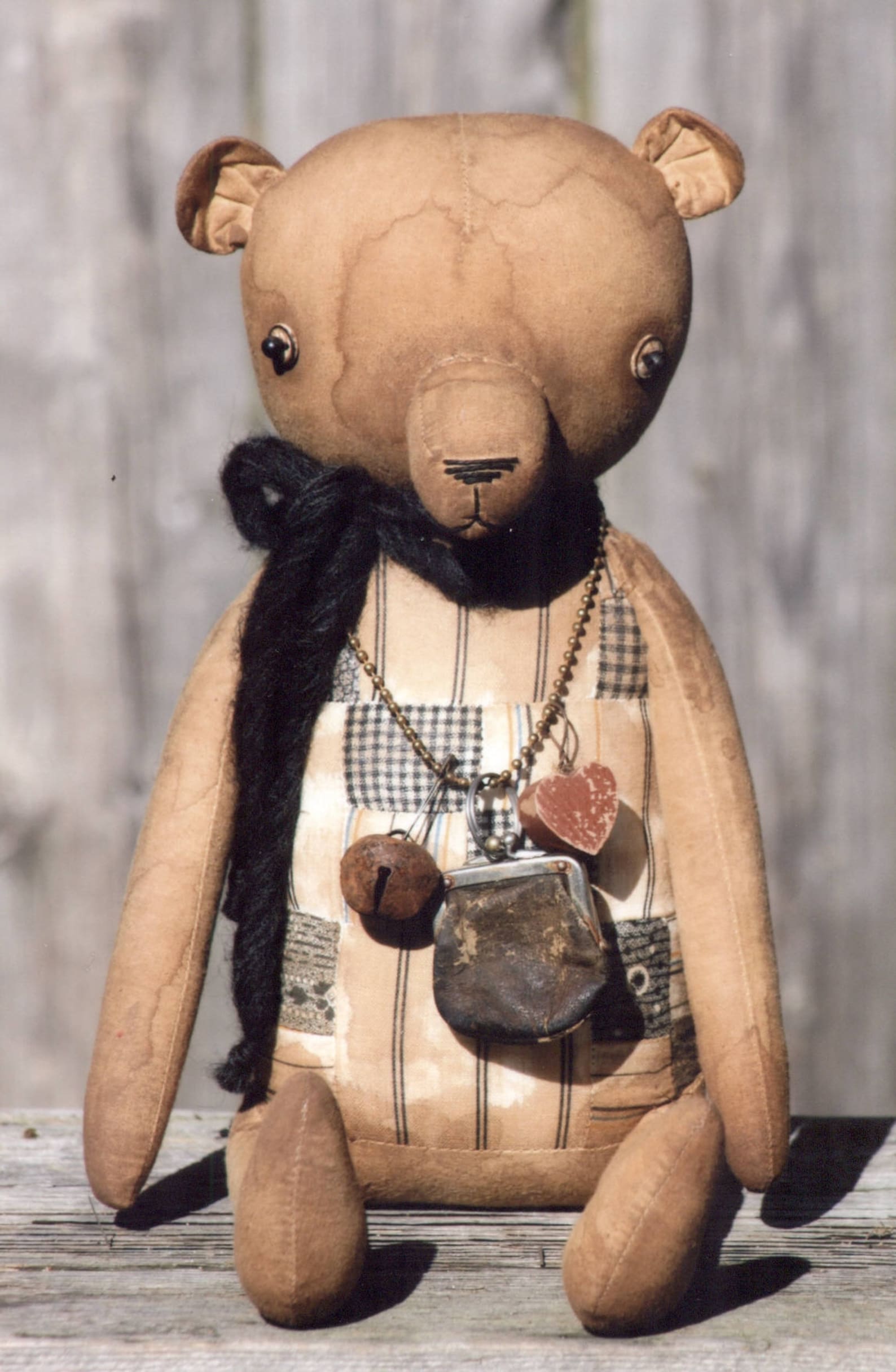 Primitive PATTERN Keepsake Teddy Bears - Etsy UK