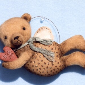 Primitive PATTERN Little Bear Blessings - Etsy