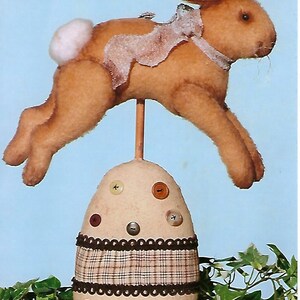 Jumping "spring Blessings" Bunny Epattern - Etsy