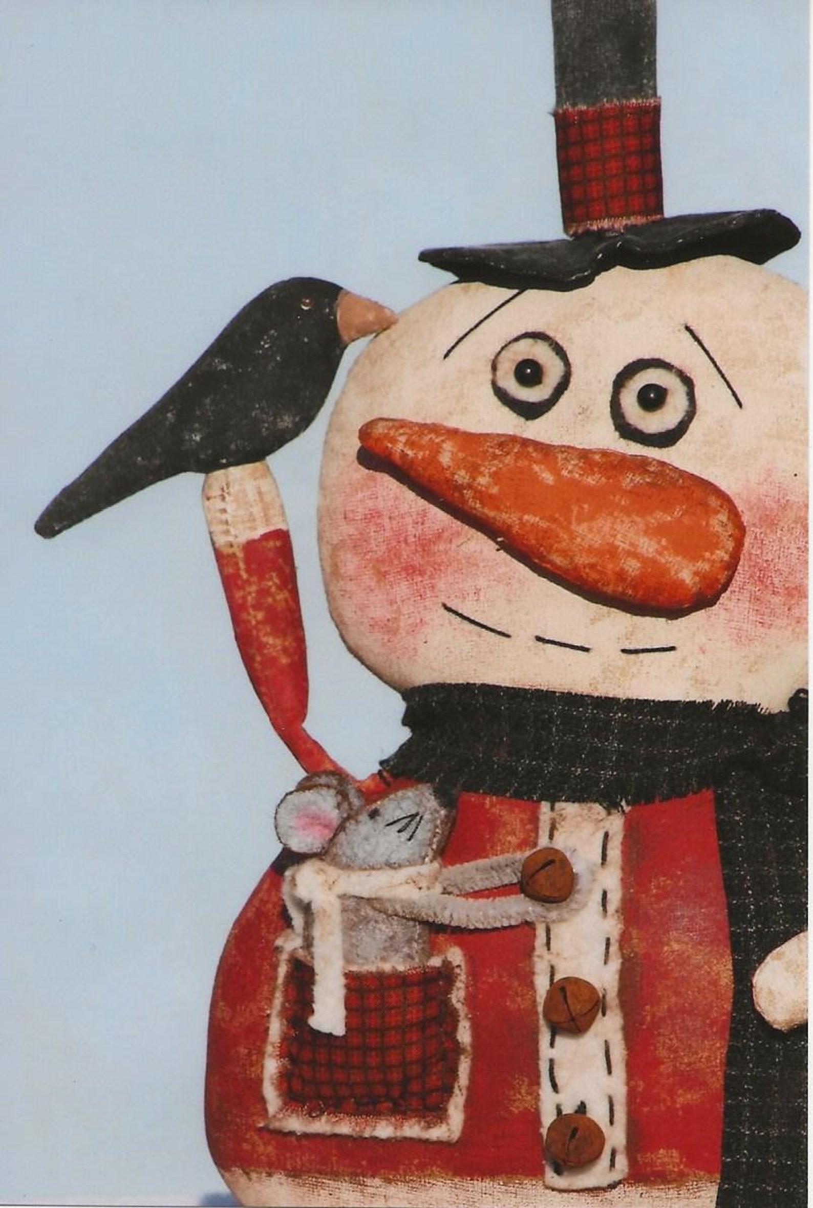 Primitive PATTERN Seasonal Frosty Prim Snowmen - Etsy