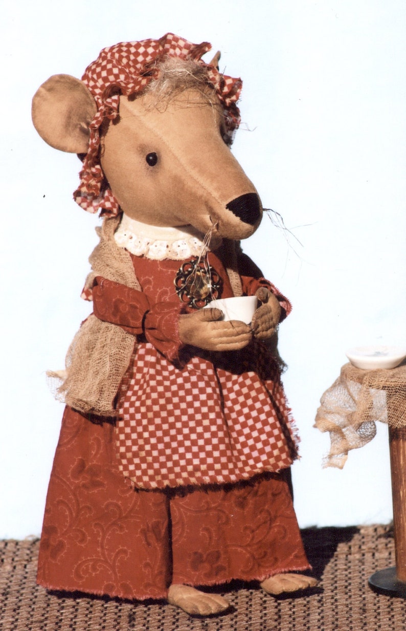 Primitive PATTERN Old Mother Mouse - Etsy