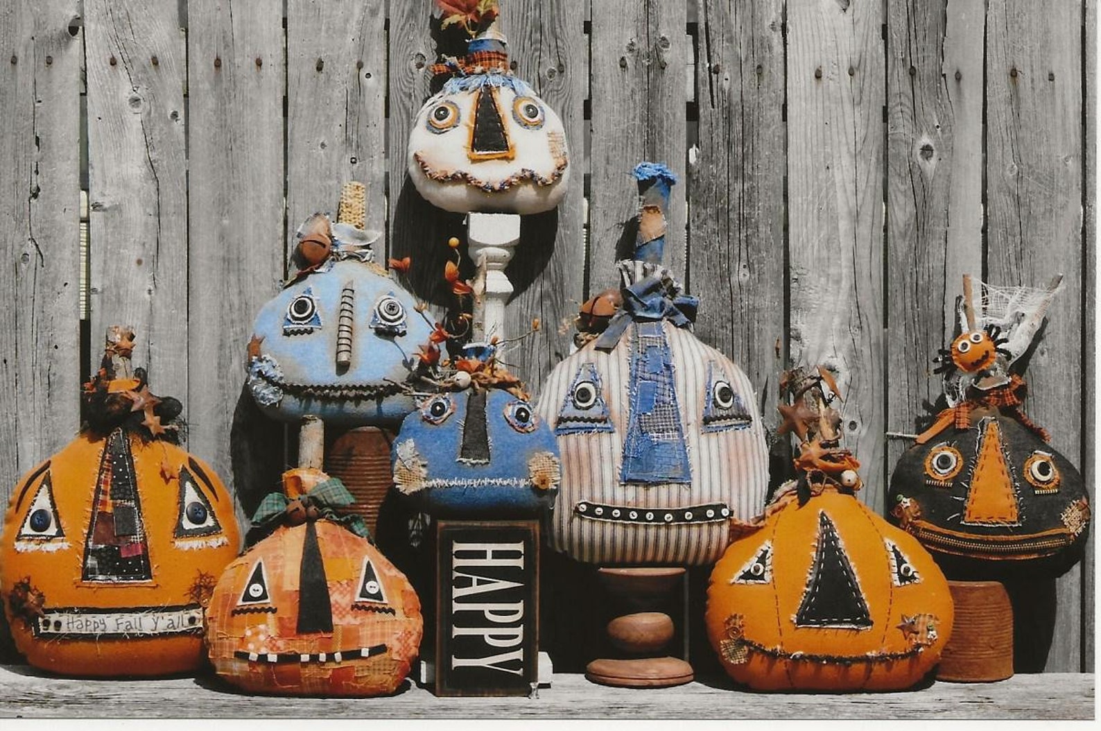 Primitive Pattern Scrap Happy Jacks - Etsy