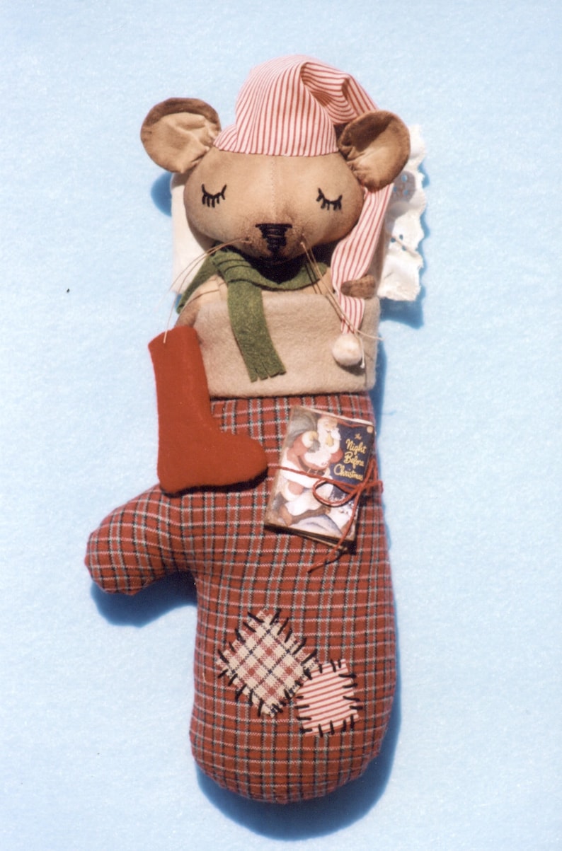 Primitive PATTERN Mitten Mice | Etsy