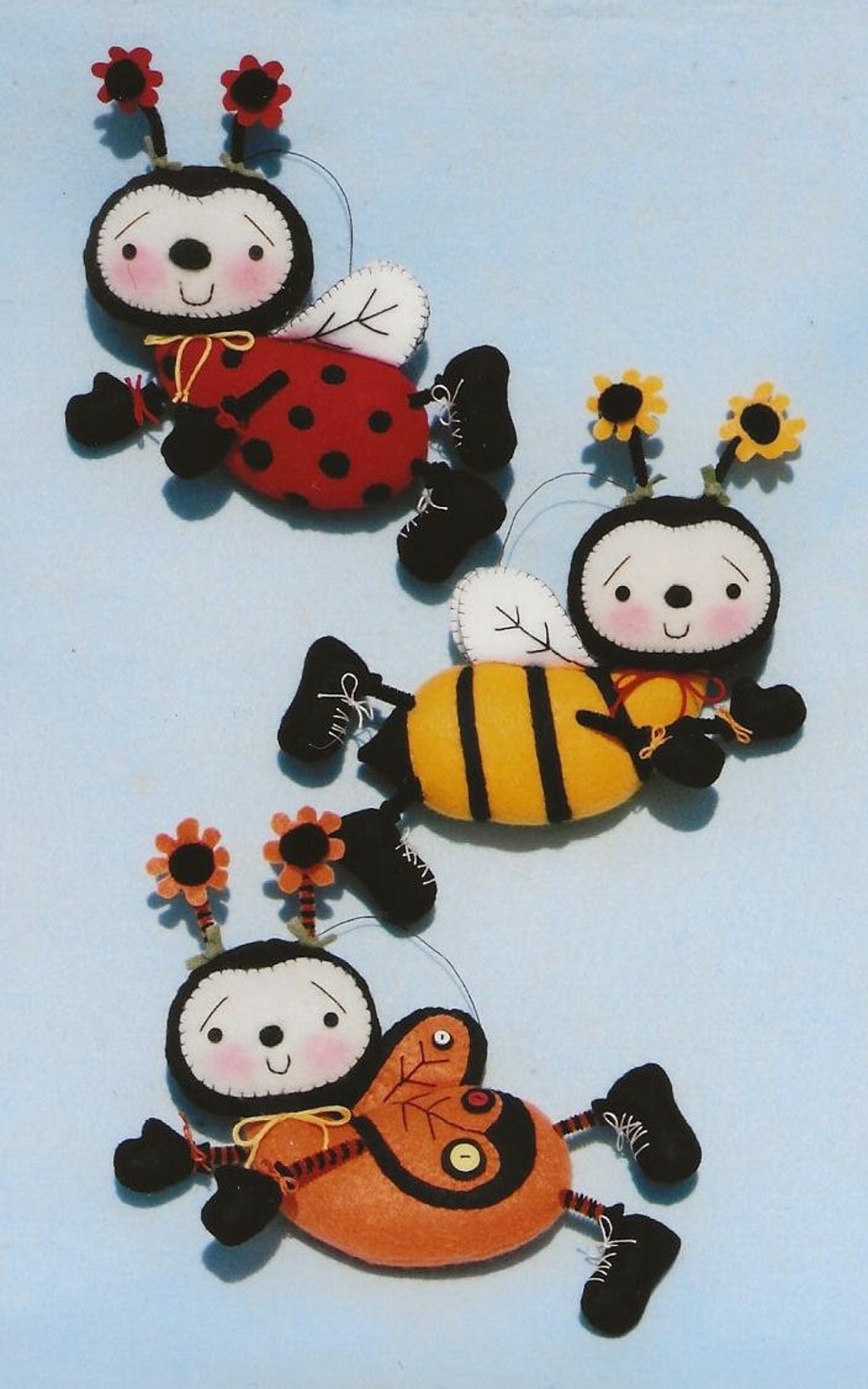 Primitive Pattern Spring is in the Air - Etsy