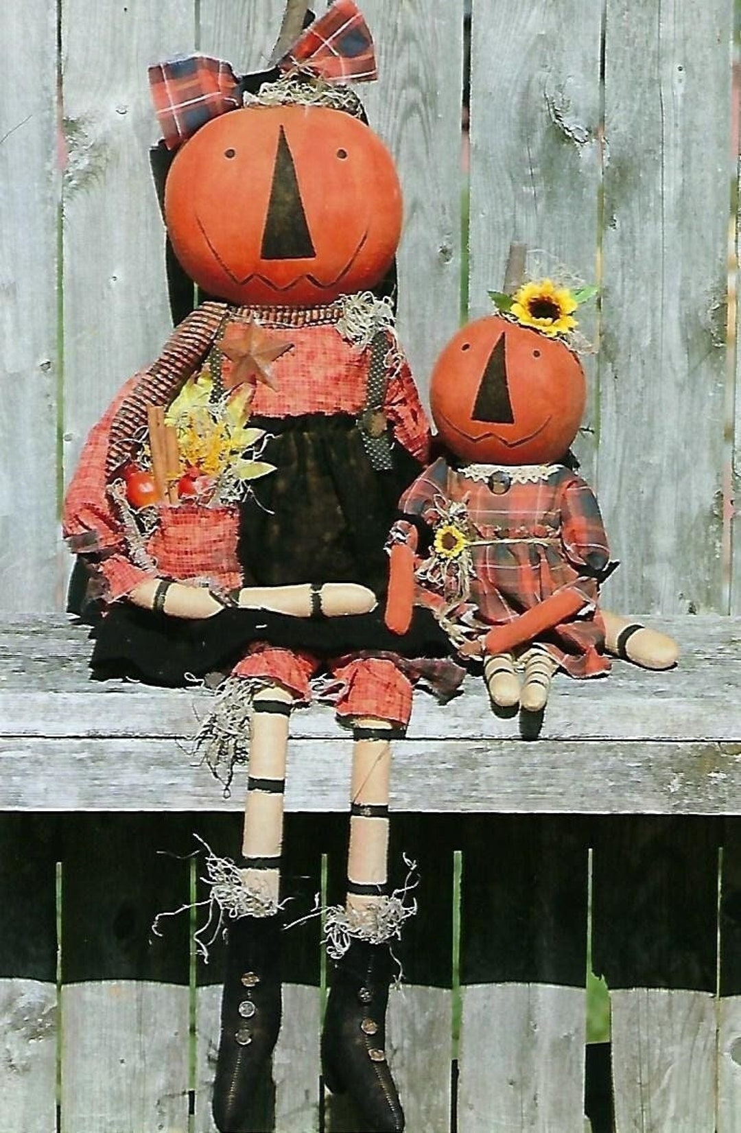 Pretty Prim Pumpkin Girls E-pattern - Etsy