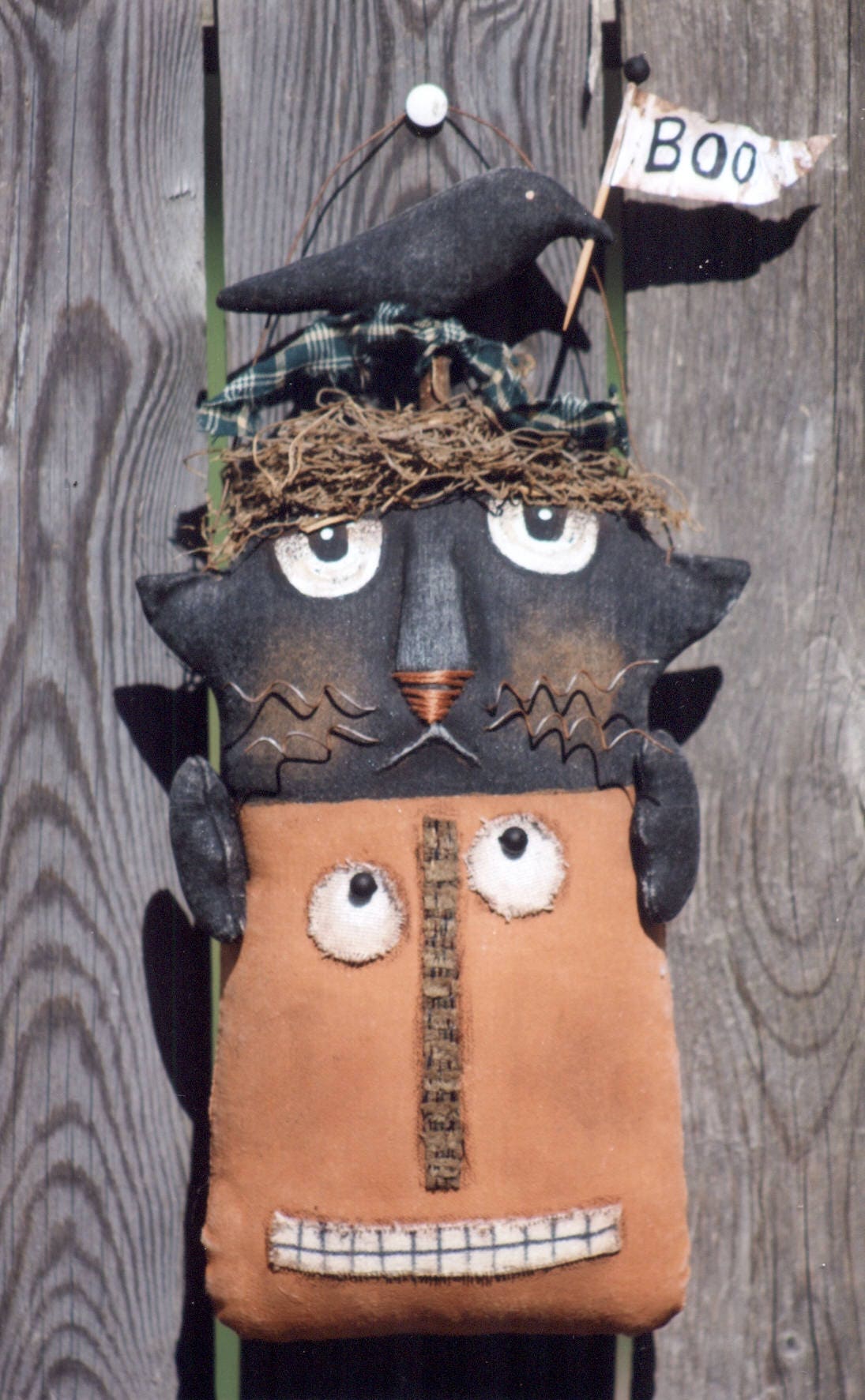 Primitive PATTERN Black Cats and Jacks | Etsy