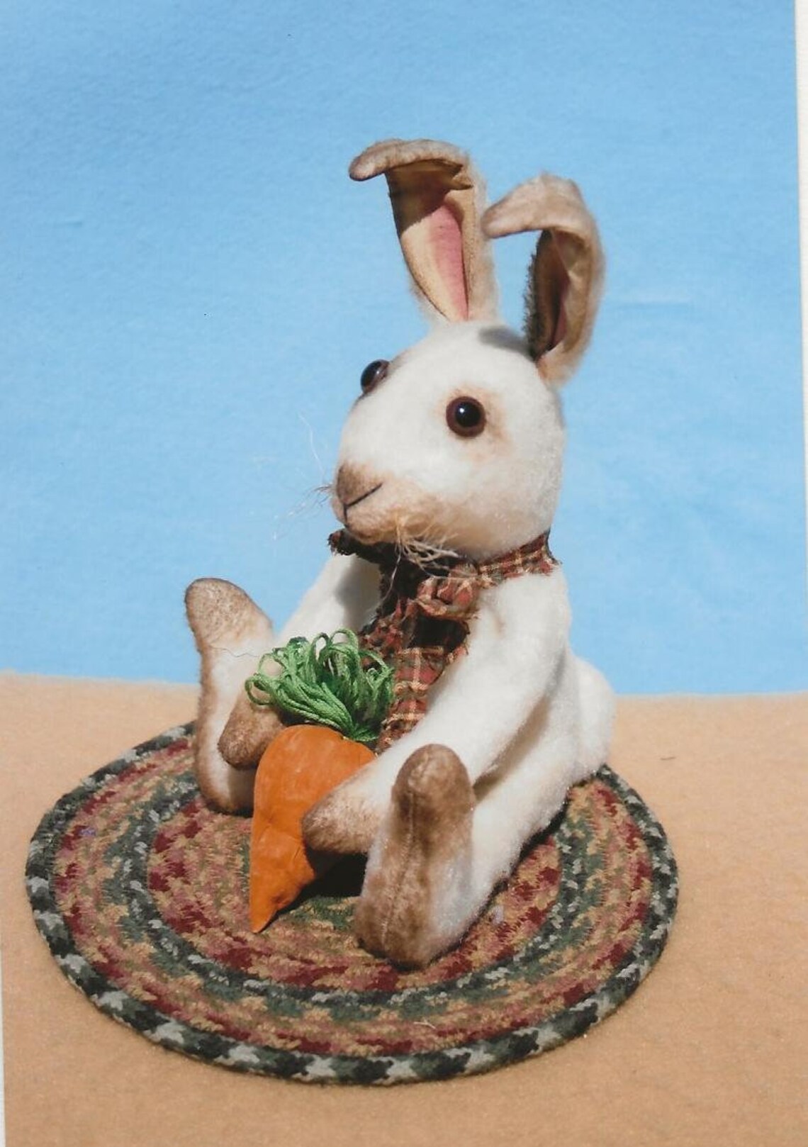 Country Bunny Pin Keeps E-pattern - Etsy