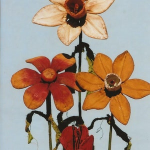 Primitive Garden Flowers Epattern - Etsy