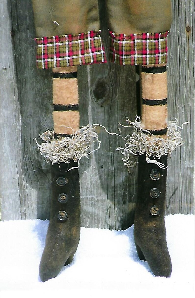 Sew Slim so Prim Snowman E-pattern - Etsy