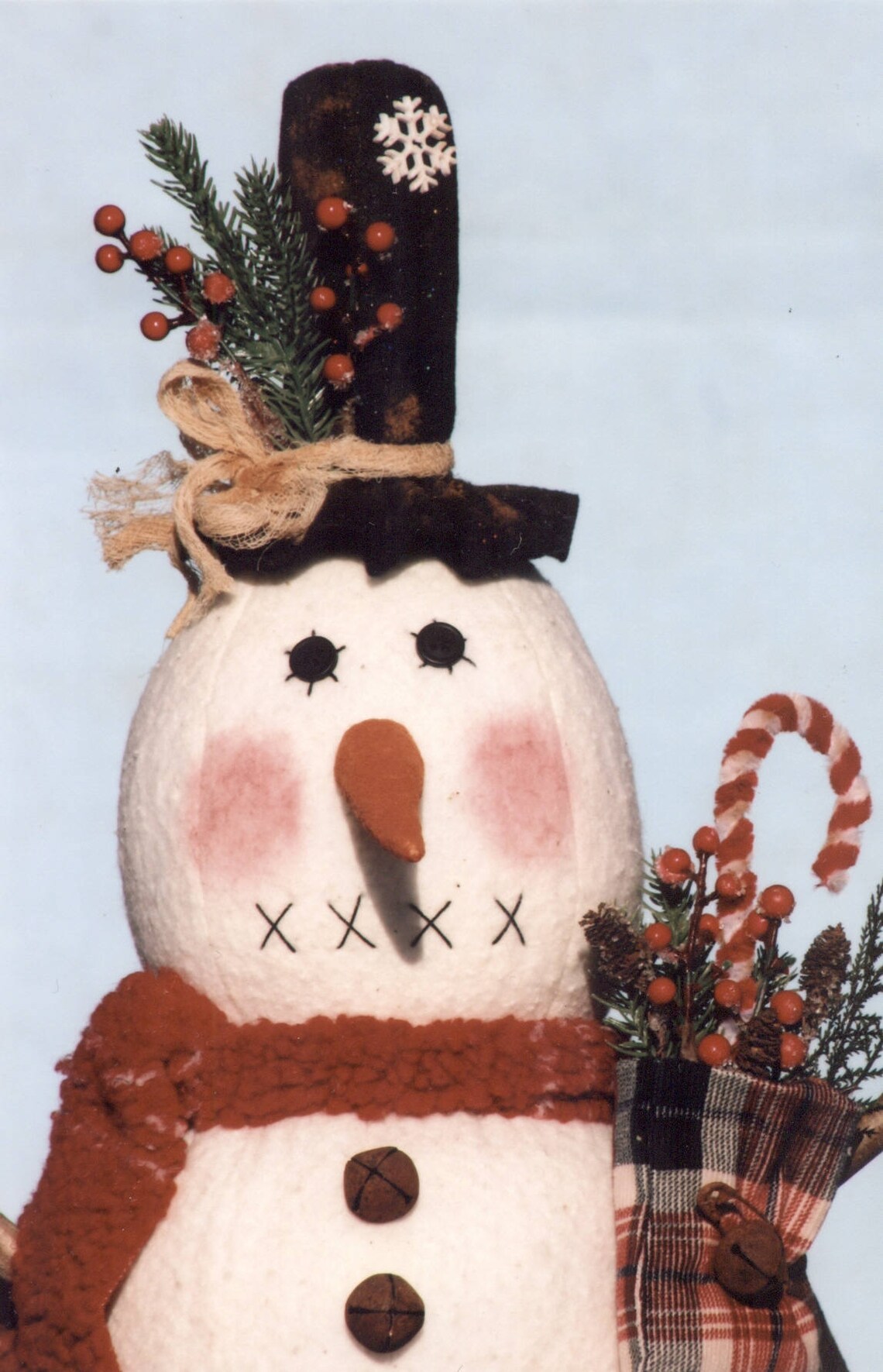 Primitive PATTERN "that Old Silk Hat" Snowman - Etsy