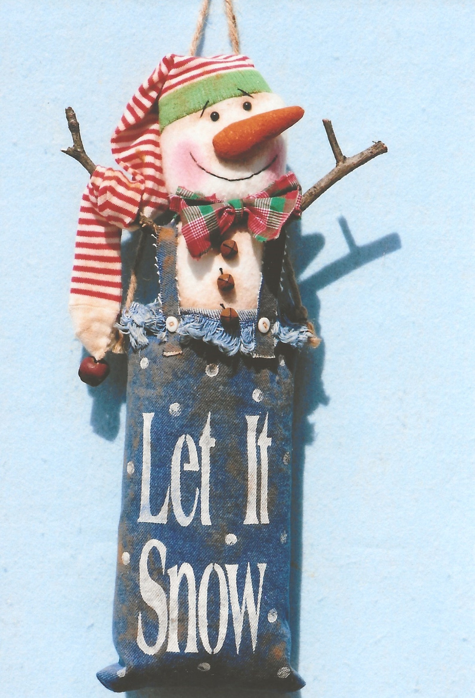 Packed Snow Sack Primitive Epattern | Etsy