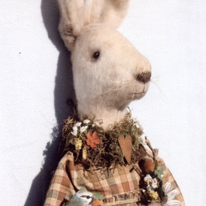 Primitive E-PATTERN Prim Bunnies Welcome Spring - Etsy