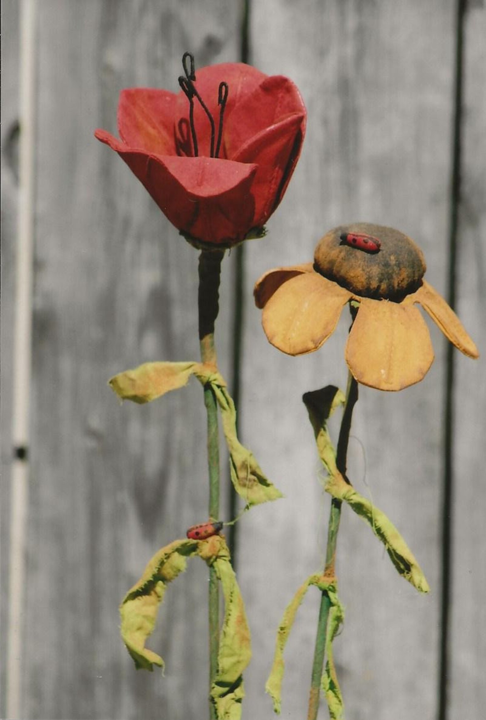 Primitive Garden Flowers Epattern - Etsy