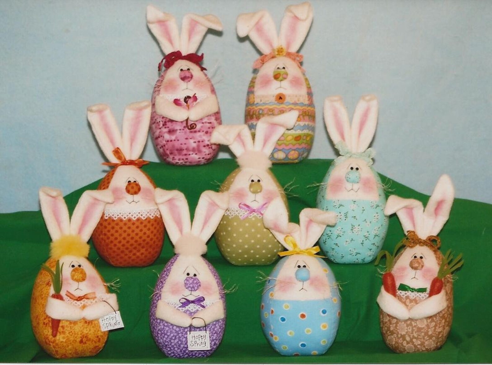 Let's Hop to It Big Bunny Eggs E-pattern - Etsy