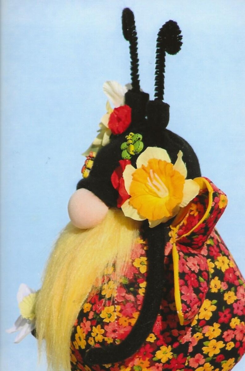 Primitive Pattern Gnome Garden Bugs - Etsy