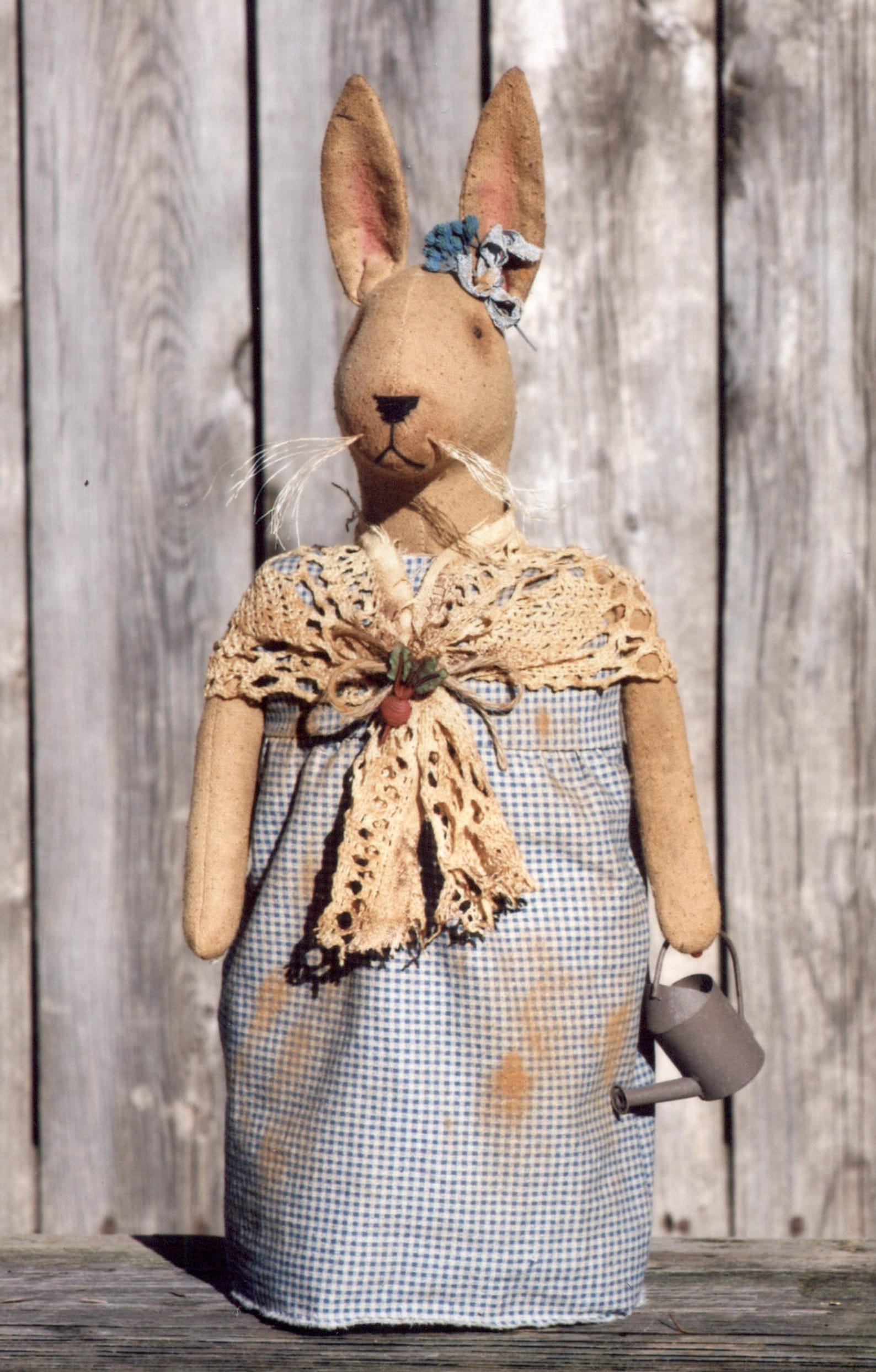 Primitive PATTERN Folk Art Bunny Rabbits - Etsy
