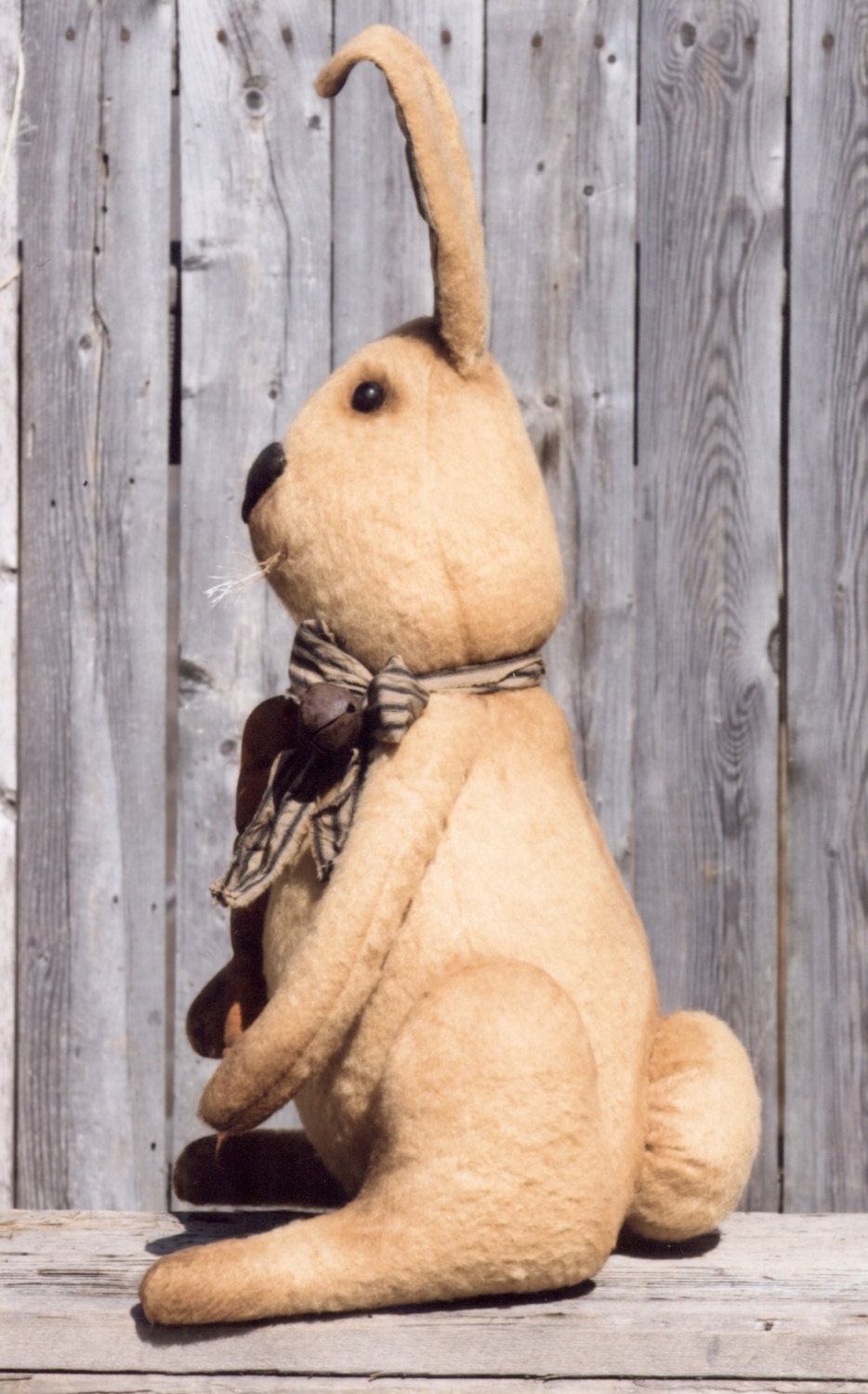 Primitive Big Boy Bunny PATTERN - Etsy