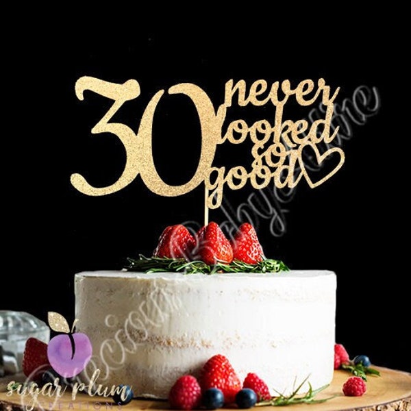30 Never Looked So - Etsy