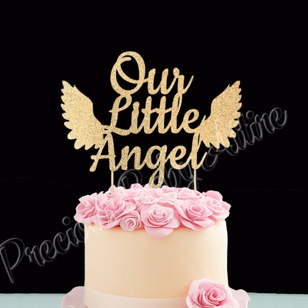 Little Angel Cake Topper - Etsy