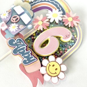 Groovy Cake Topper, Retro Cake Topper - Etsy