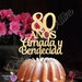 50 Años Amada Y Bendecida ,feliz Aniverario Cake Topper, Spanish Cake ...