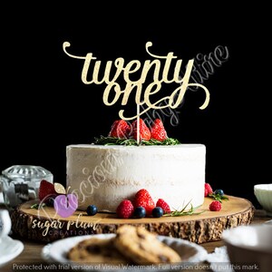 Thirty One Cake Topper, Any Age Cake Topper - Etsy