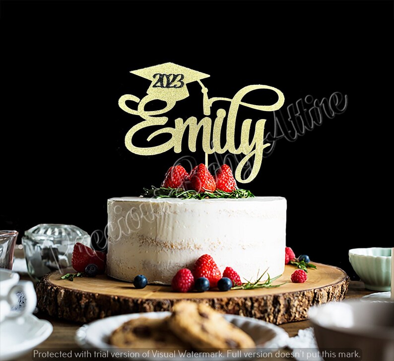 Graduation Cake Topper Personalized Graduation Cake Topper - Etsy