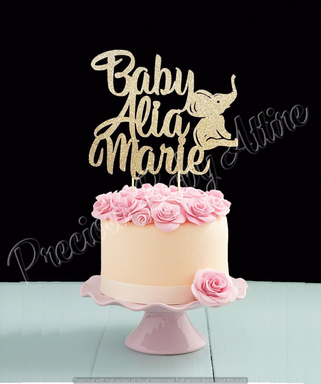 Custom Baby Cake Topper, Baby Shower Cake Topper - Etsy