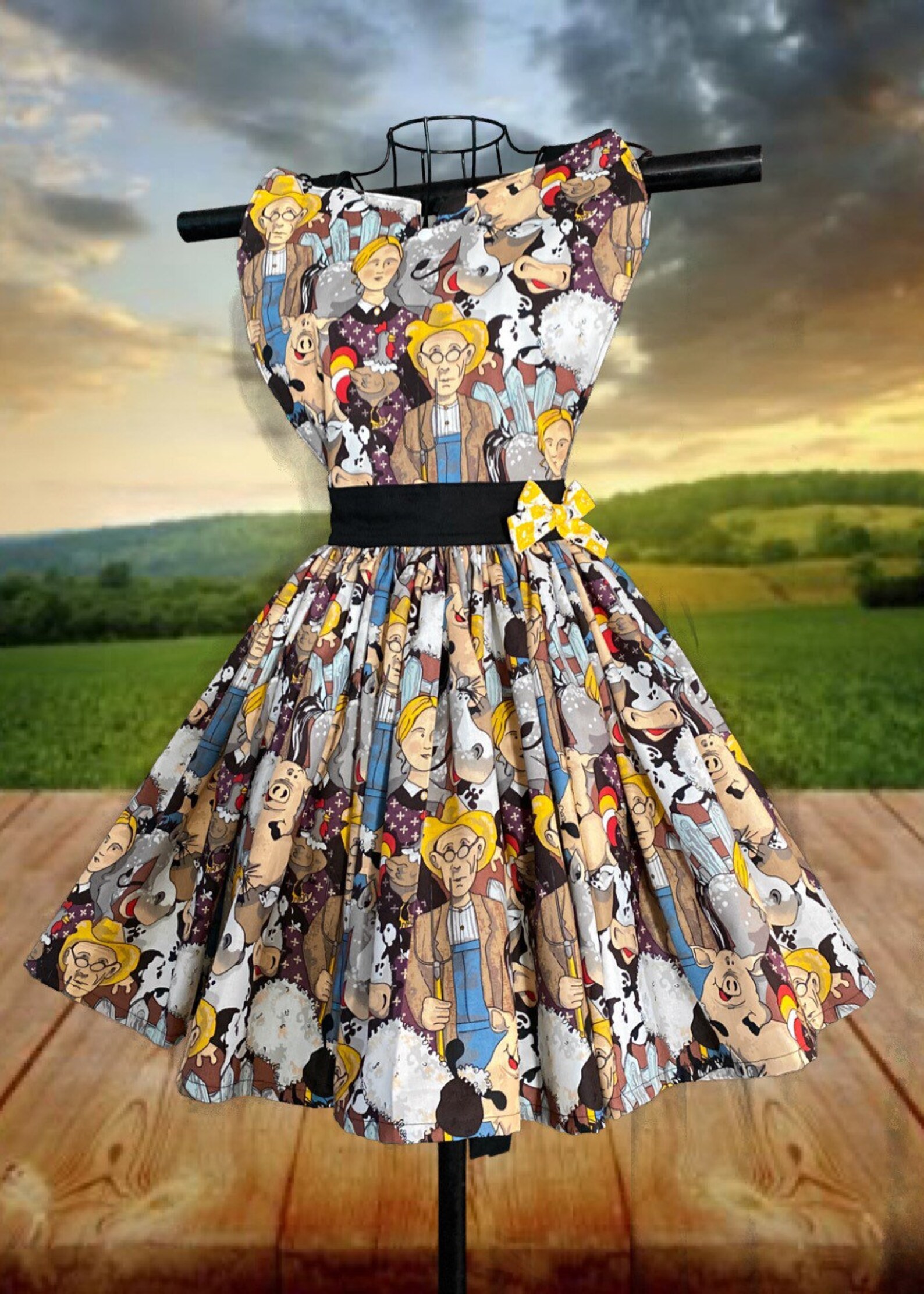 Funny farm apron/country apron/farm apron | Etsy