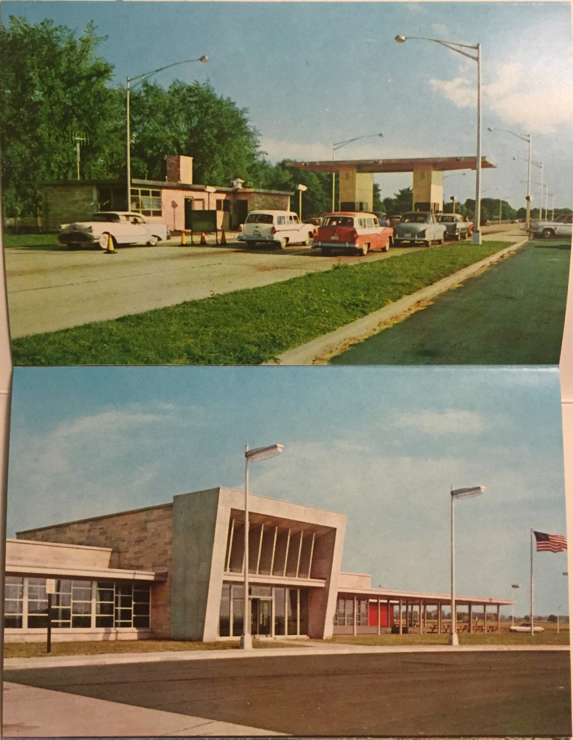 Vintage Postcard Book: Indiana Toll Road - Across the Heart of America ...
