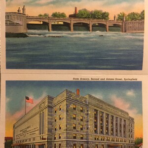 Vintage Postcard Book: Historic Springfield, Illinois, and Abraham ...