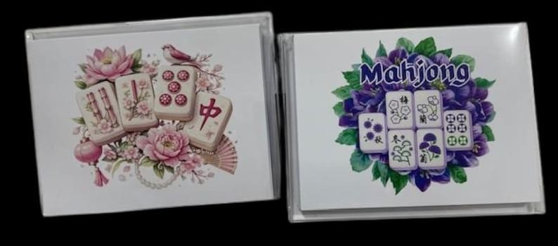 Mahjong Note Cards - Etsy