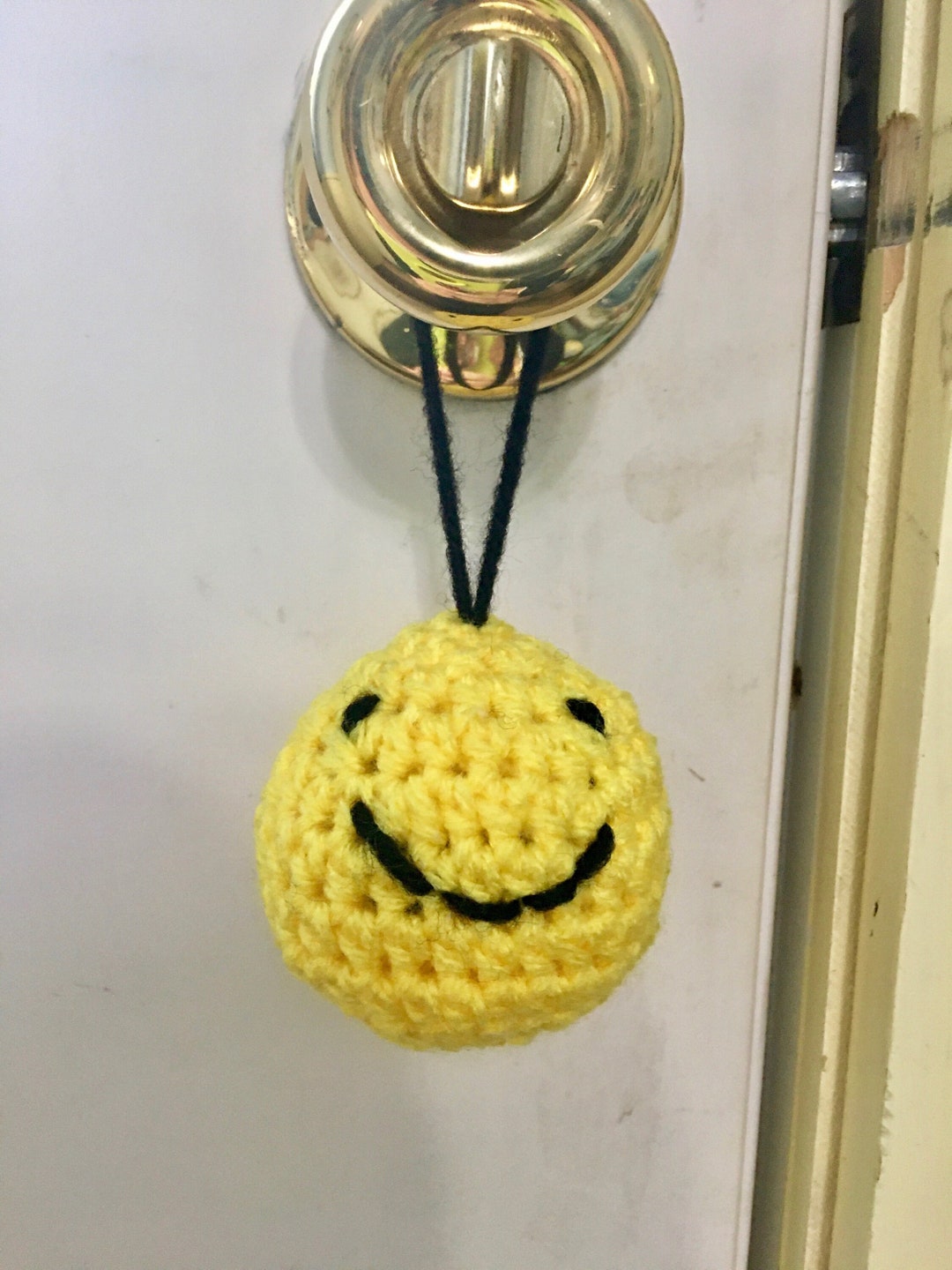 Smiley Face Ornament - Etsy