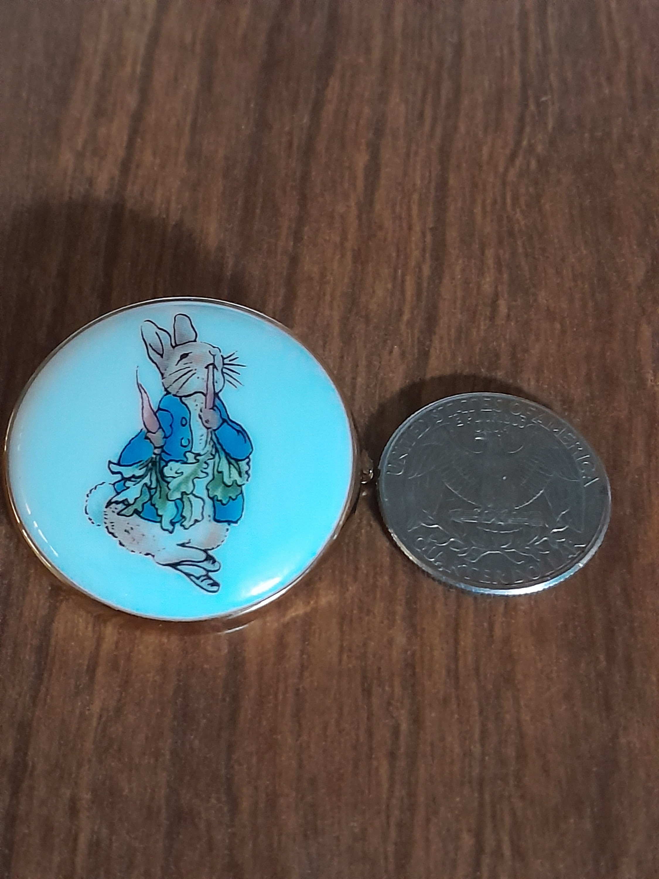 VINTAGE Wedgwood Porcelain Peter Rabbit Brooch/pin - Etsy