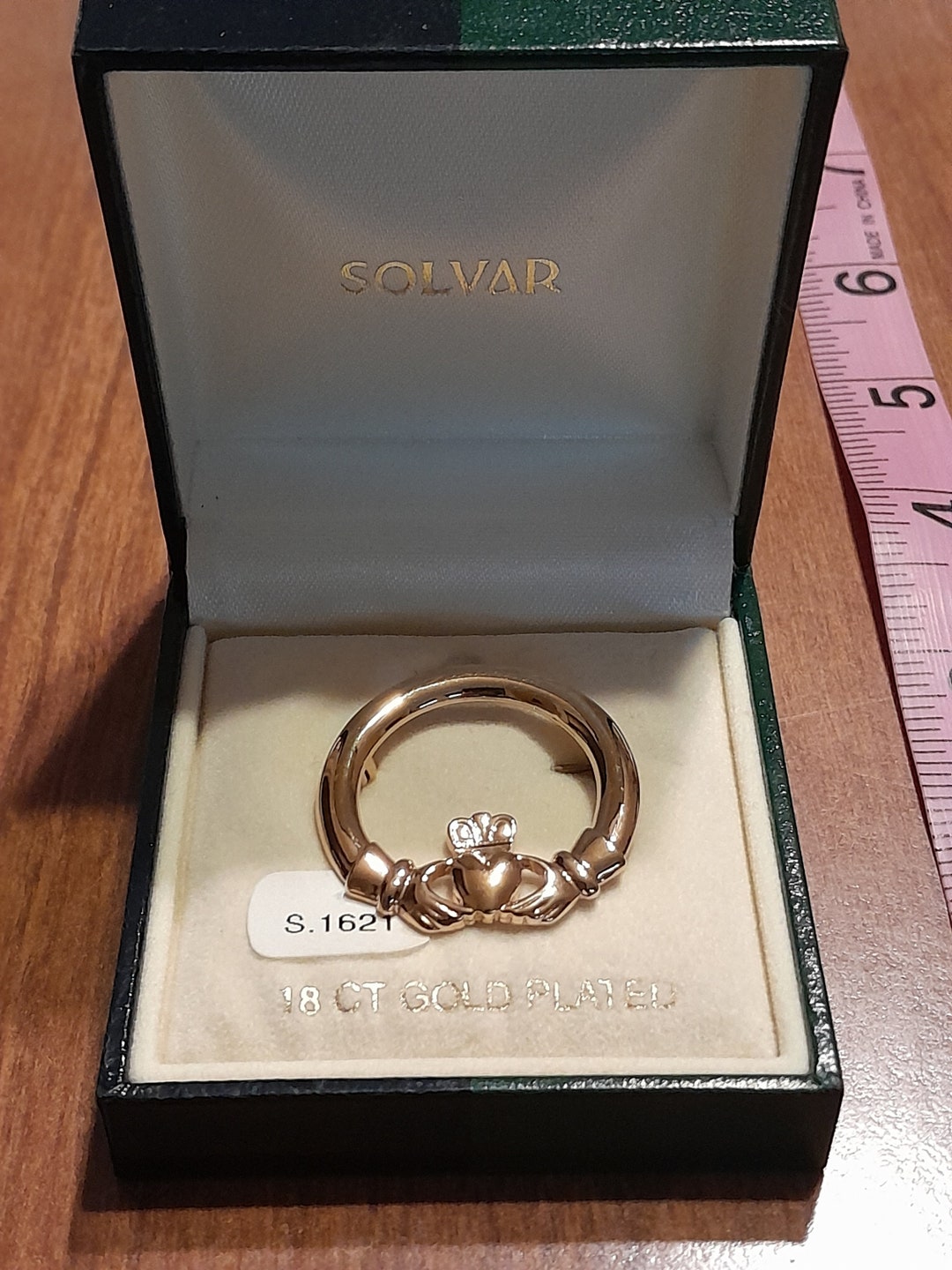 VINTAGE Solvar Claddagh Pin/brooch - Etsy