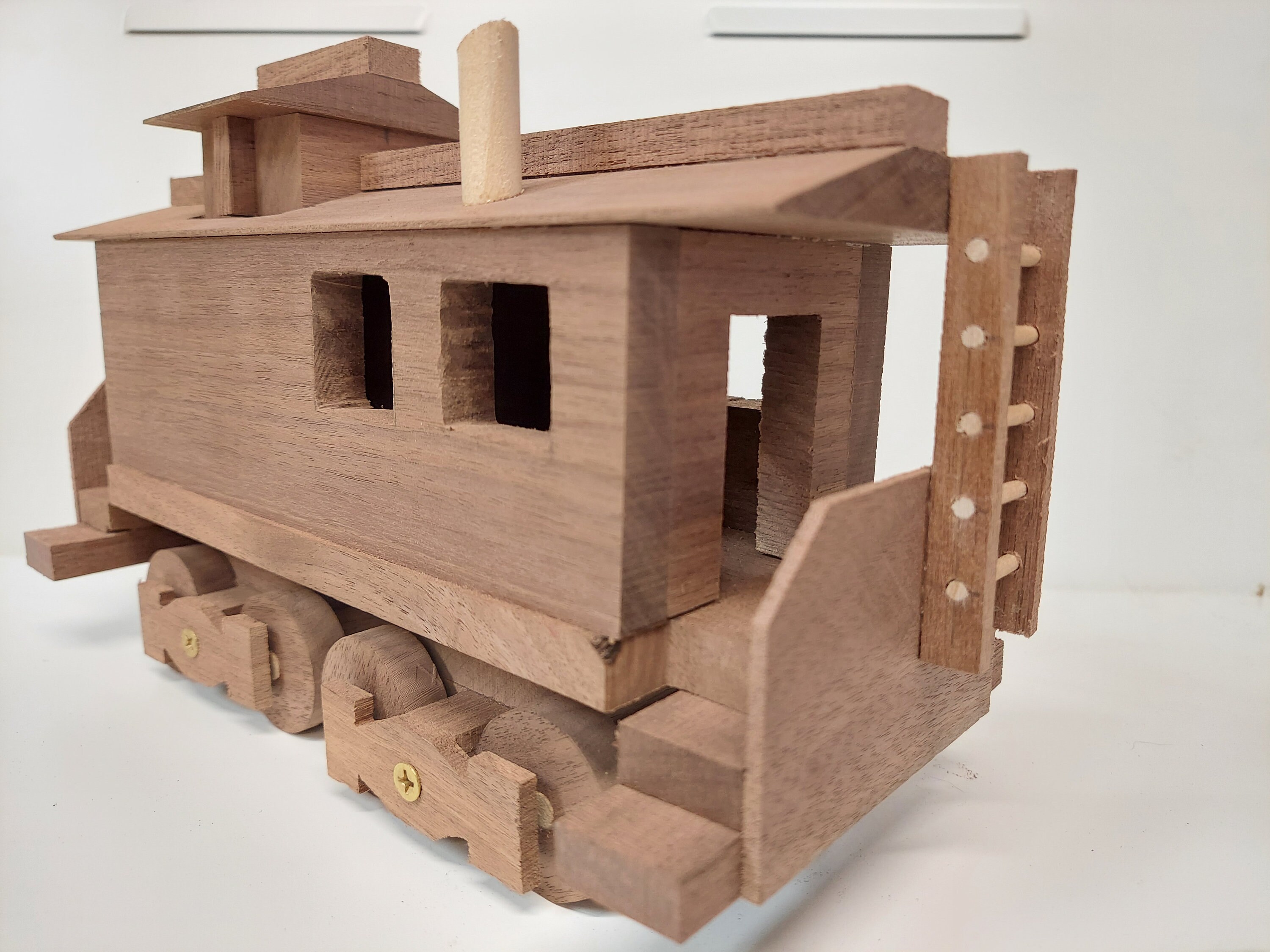 Wood Toy Train (engine and 6 Cars) - Etsy