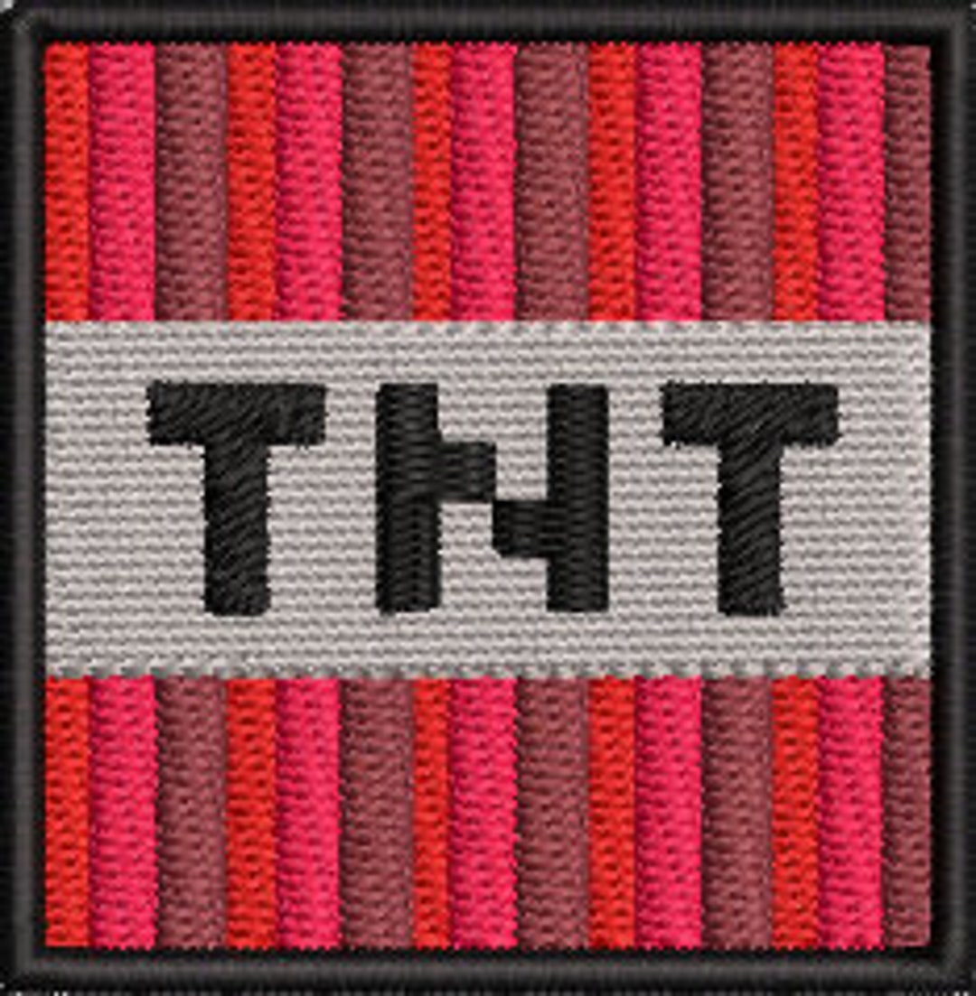 DIGITAL FILE TNT Block Patch Embroidery Design 4x4 - Etsy