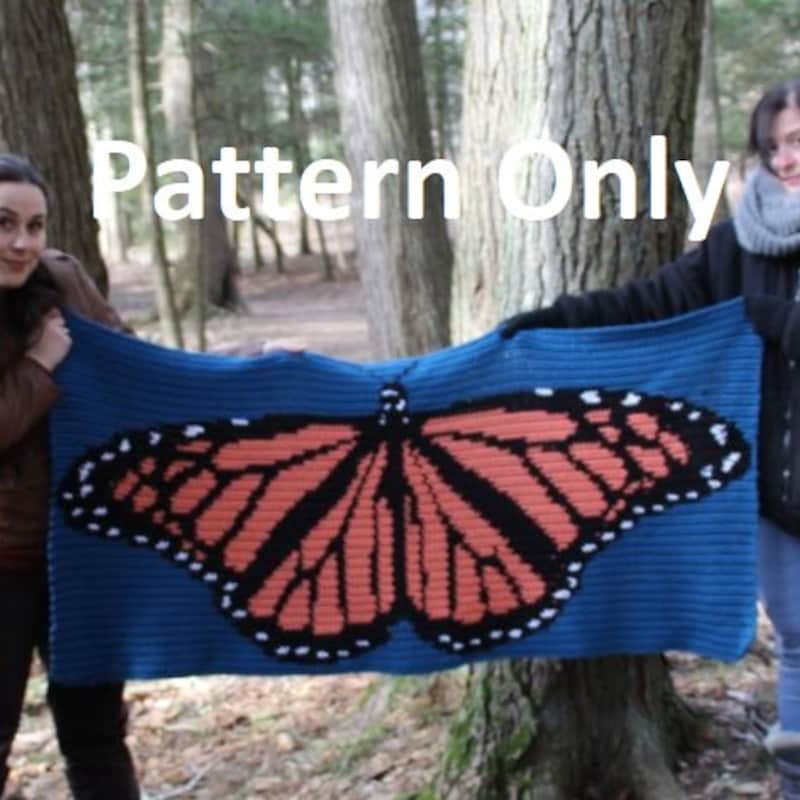 Butterfly Crochet Pattern - Etsy