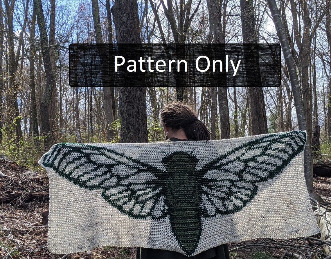 Cicada Crochet Pattern Only | Etsy