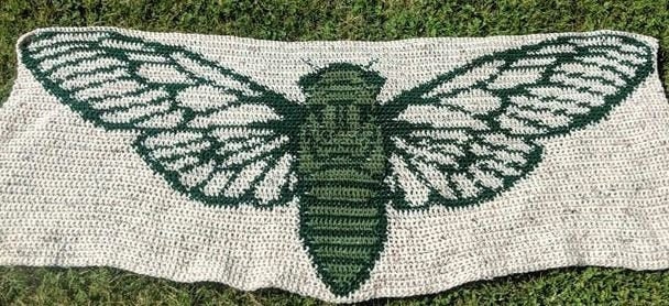 Cicada Crochet Pattern Only | Etsy