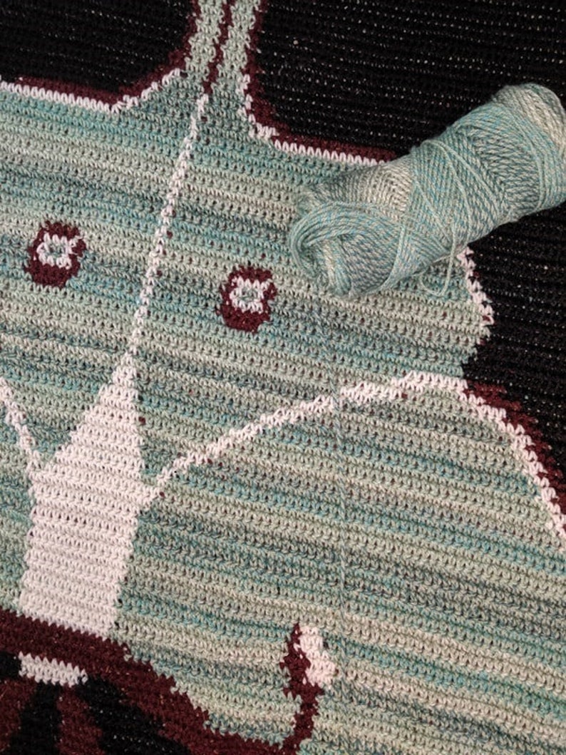 Luna Moth Afghan Crochet Pattern pattern Only - Etsy