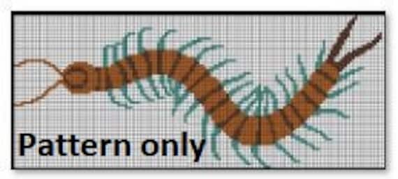Centipede Tapestry Crochet pattern Only | Etsy