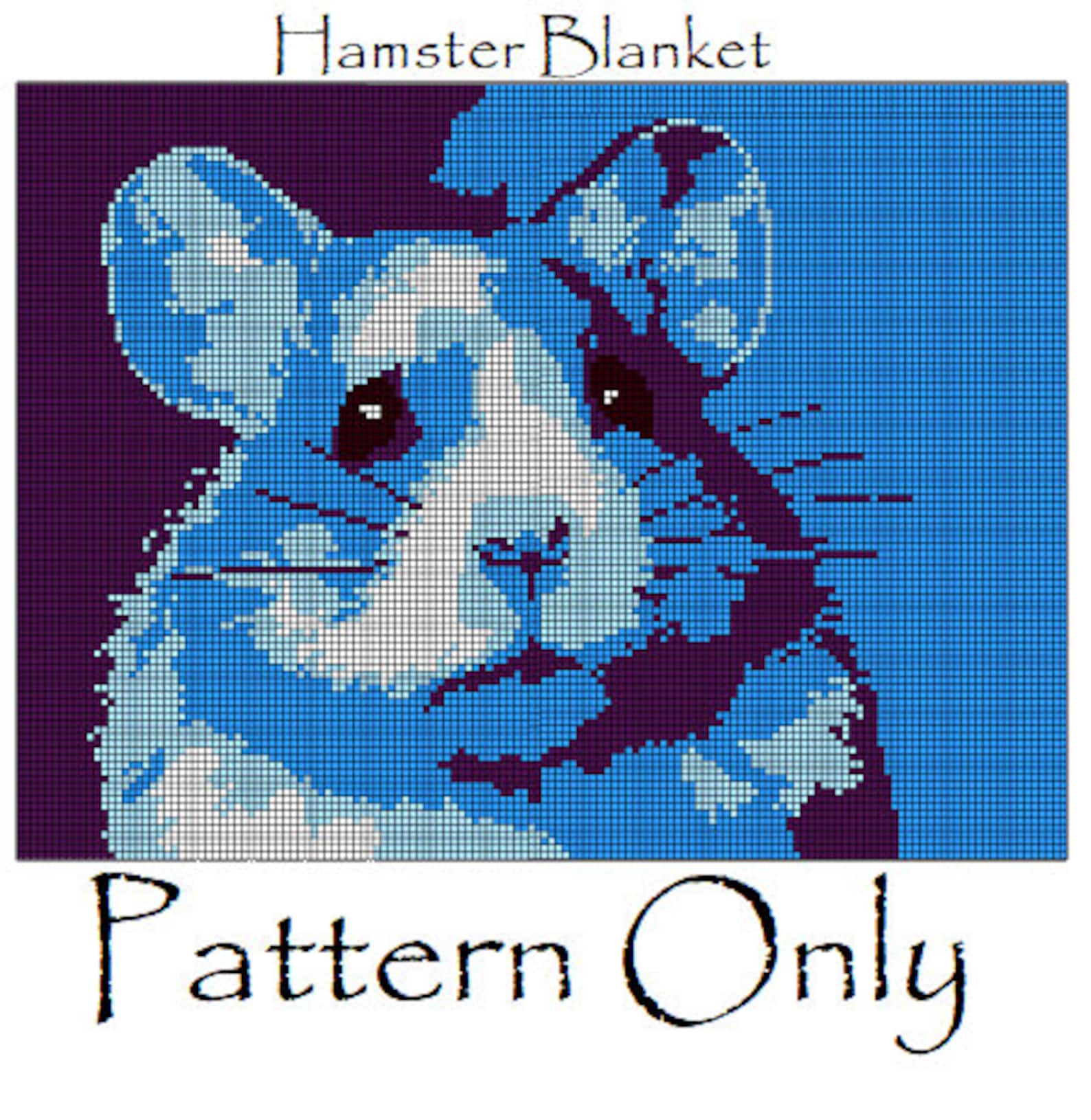 Hamster Blanket Crochet *pattern Only* - Etsy