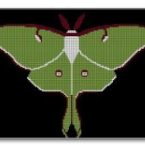 Luna Moth Afghan Crochet Pattern *pattern Only* - Etsy