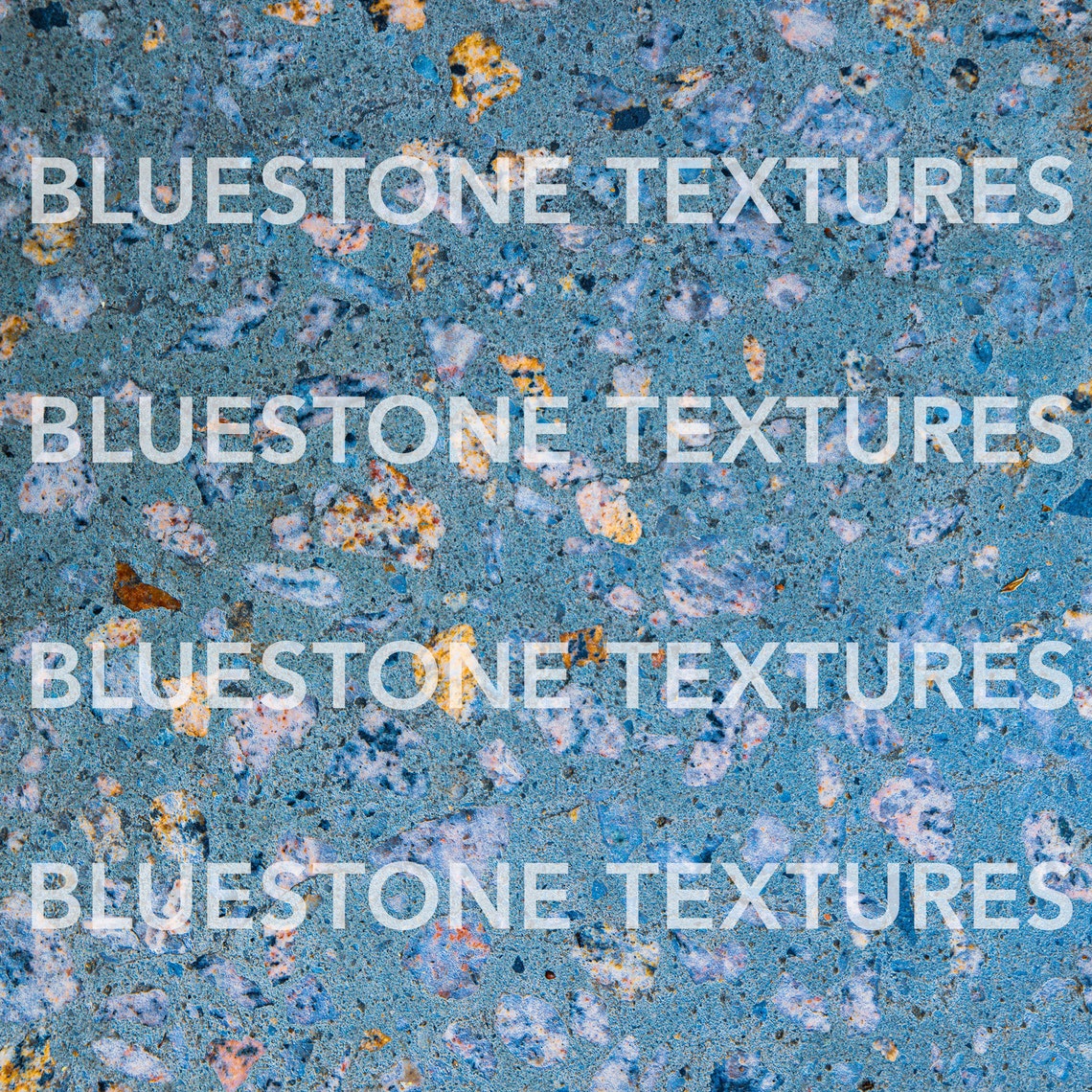 Blue Stone Textures Digital Paper, Blue Stone Patterns Scrapbook Paper ...