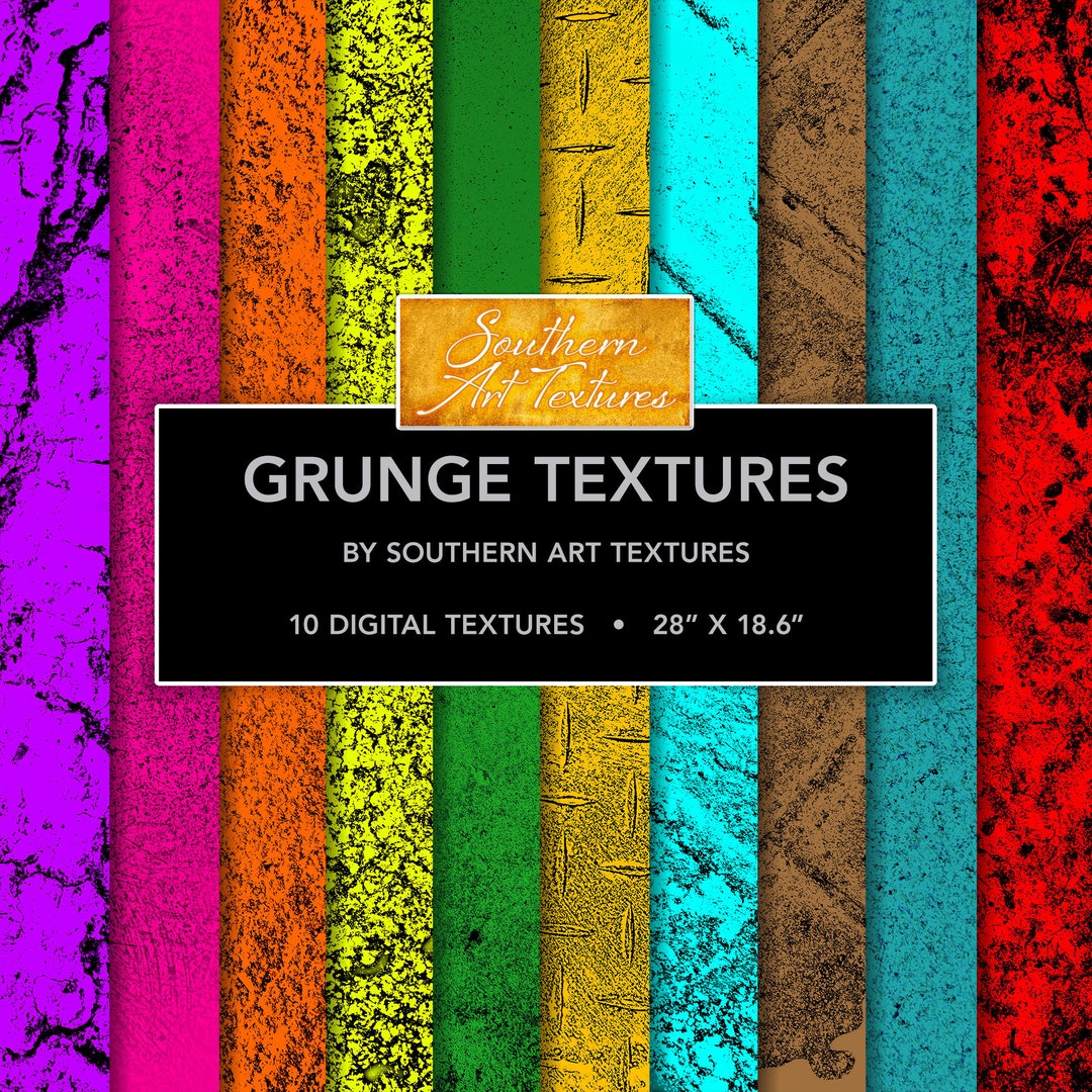 Grunge Textures Digital Paper, Rustic Scrapbook Paper Pack, Grunge ...