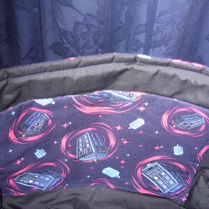 Messenger Bag Made From Tardis Fabric - Etsy