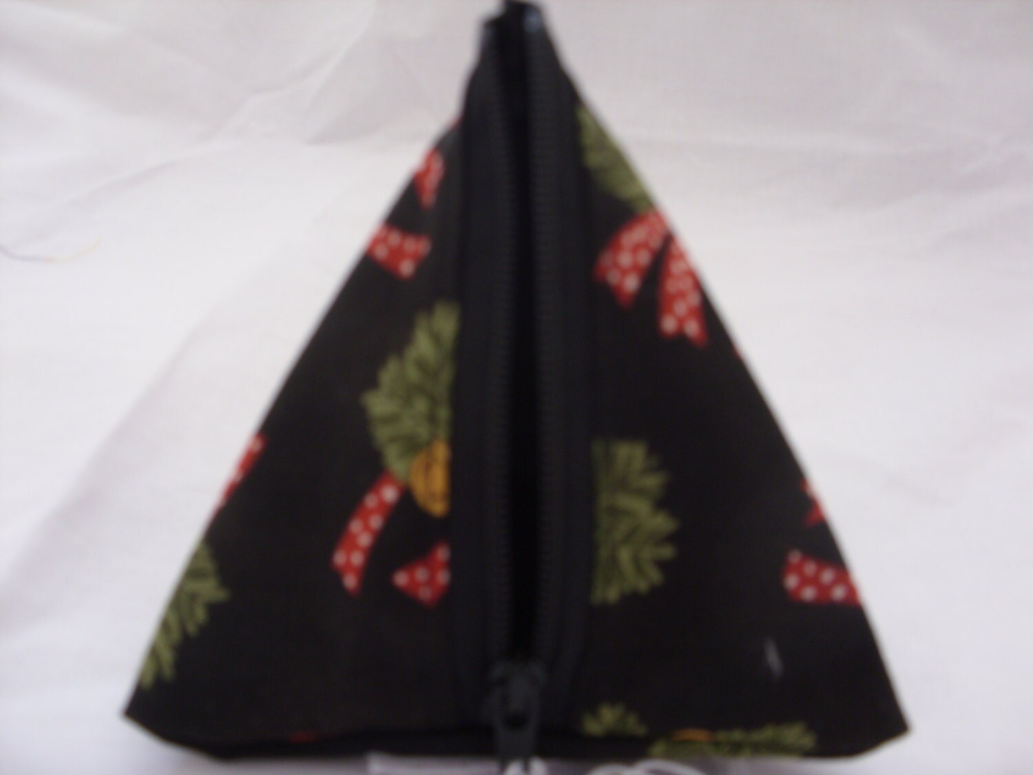 Pyramid Purse With Bells and Bow Design - Etsy