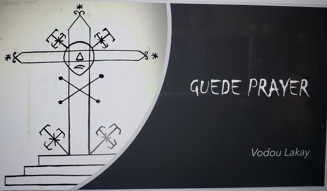 Vodou Prayer for GUEDE - Etsy